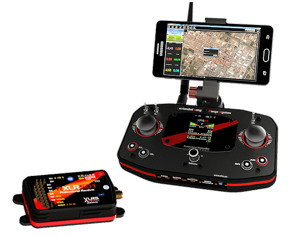 KITXLRSXD1-VTX. Small Remote Controller RC, Telemetry and Video